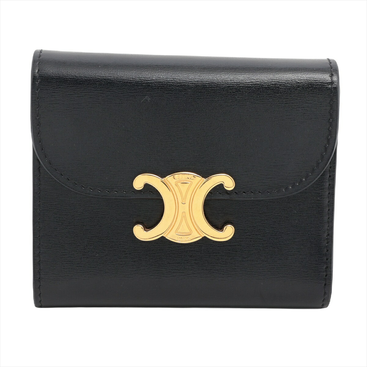 楽天市場】【未使用品】セリーヌ 財布 トリオンフ スモールフラップ