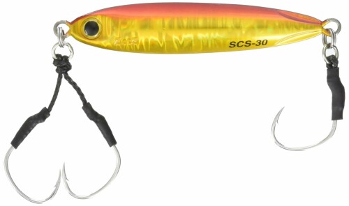 【楽天市場】パームス(Palms) メタルジグ ルアー スローブラットキャストスリム 30 アカキン SCS-30：アルメリア楽天市場店