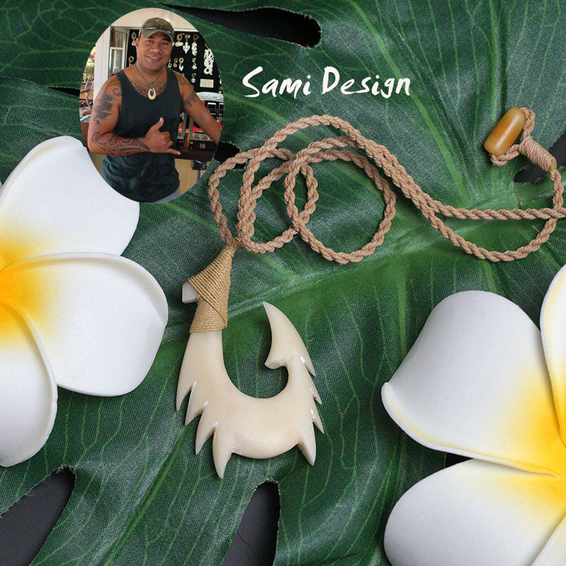 【楽天市場】フィッシュフック ハワイアンジュエリーSami Design 1点モノ★再入荷無し★トラディショナルスタイル！Hook Cow ...