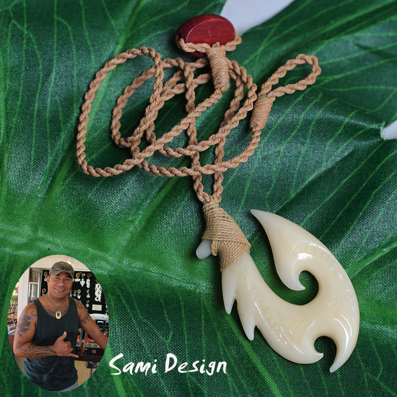 【楽天市場】フィッシュフック ハワイアンジュエリーSami Design マルチ フック シャイン Hook Cow Born ...