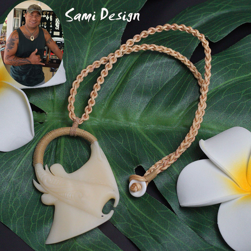 【楽天市場】フィッシュフック ハワイアンジュエリーSami Design 1点モノ★再入荷無し★トラディショナルスタイル！Manta マンタ ...