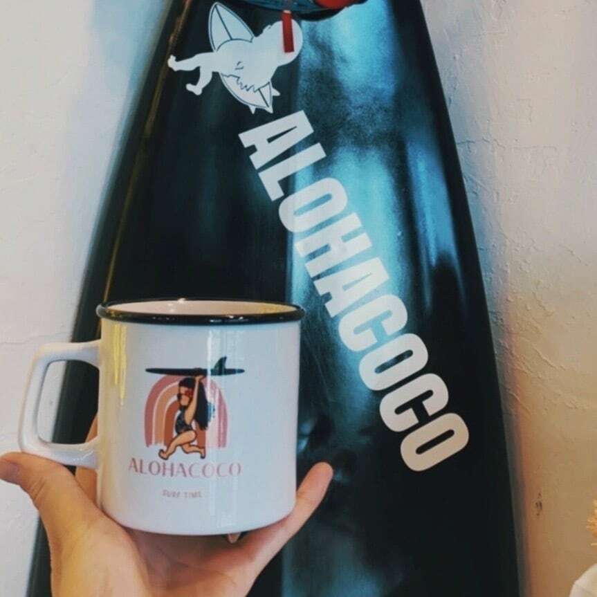 【楽天市場】ALOHACOCOレインボーマグカップ：ALOHACOCO