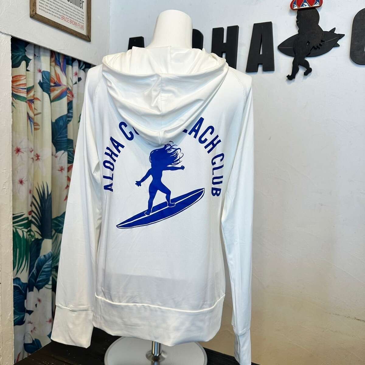 【楽天市場】COCOLOGO UPF50+フード付きジップアップラッシュガード レディース【WHITE】：ALOHACOCO