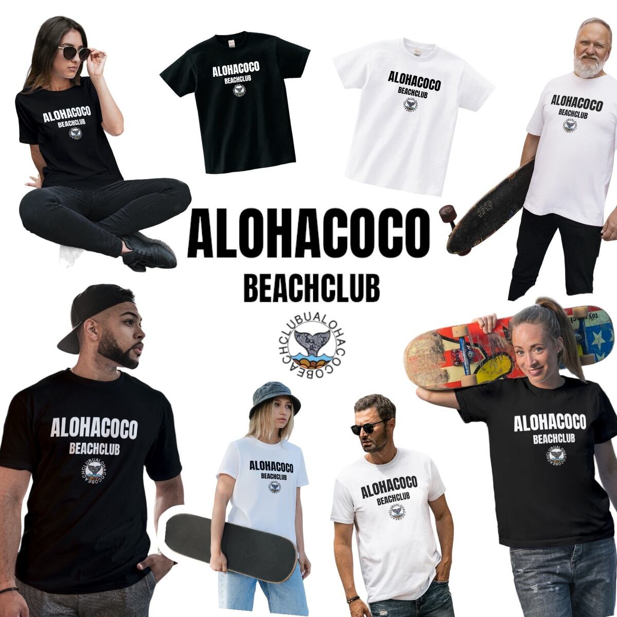 【楽天市場】Whale tail fin unisex tee：ALOHACOCO