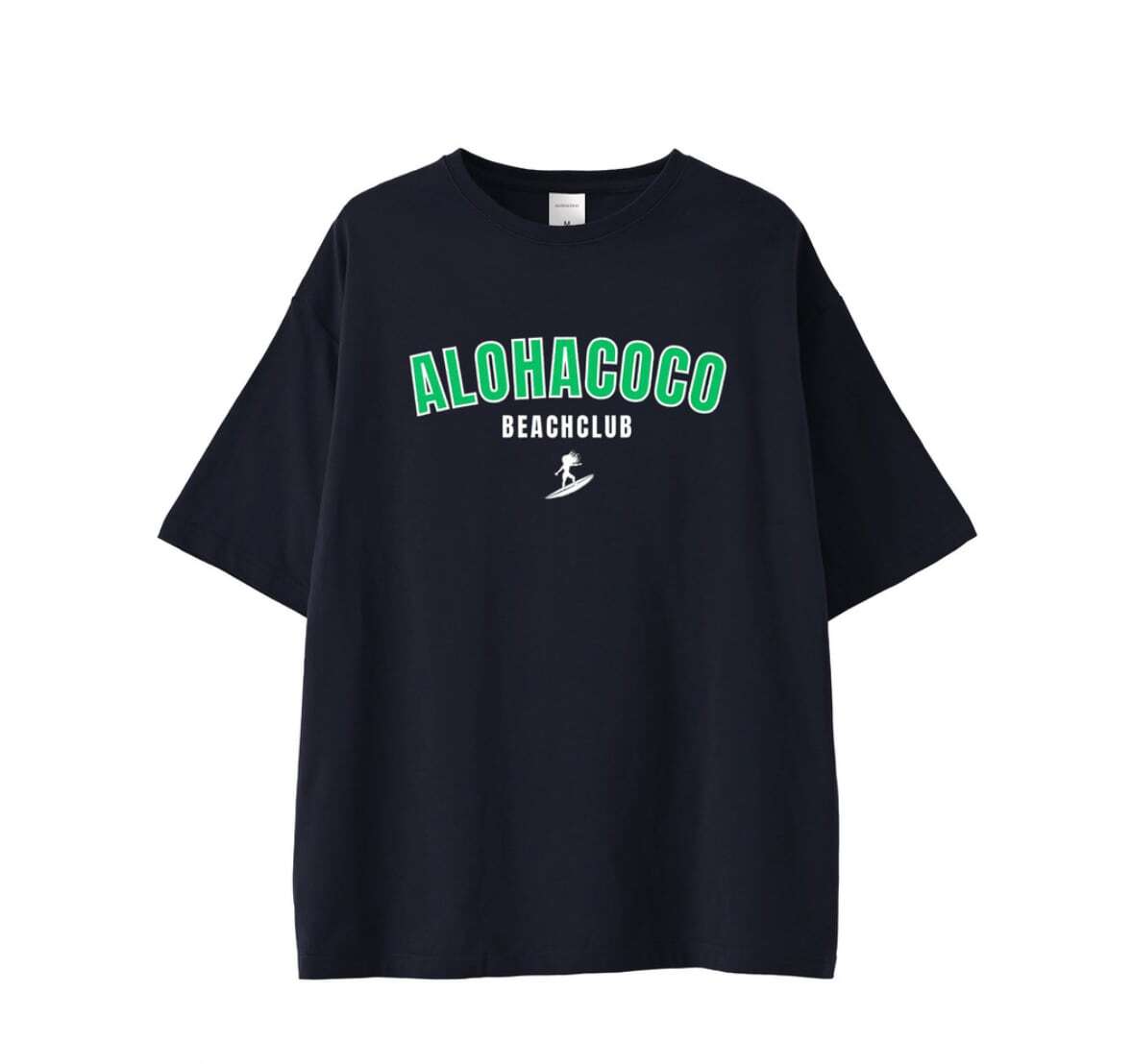 【楽天市場】2023 SURFCOCO ビッグシルエットTEE〈ネイビー〉：ALOHACOCO