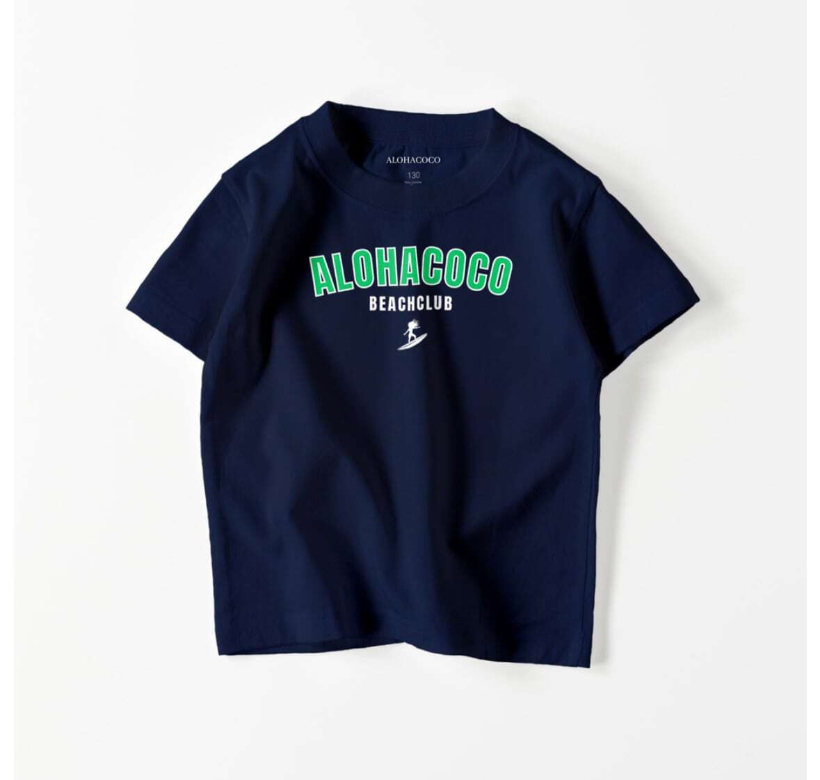 【楽天市場】2023SURFCOCO KIDSTEE〈ネイビー〉：ALOHACOCO