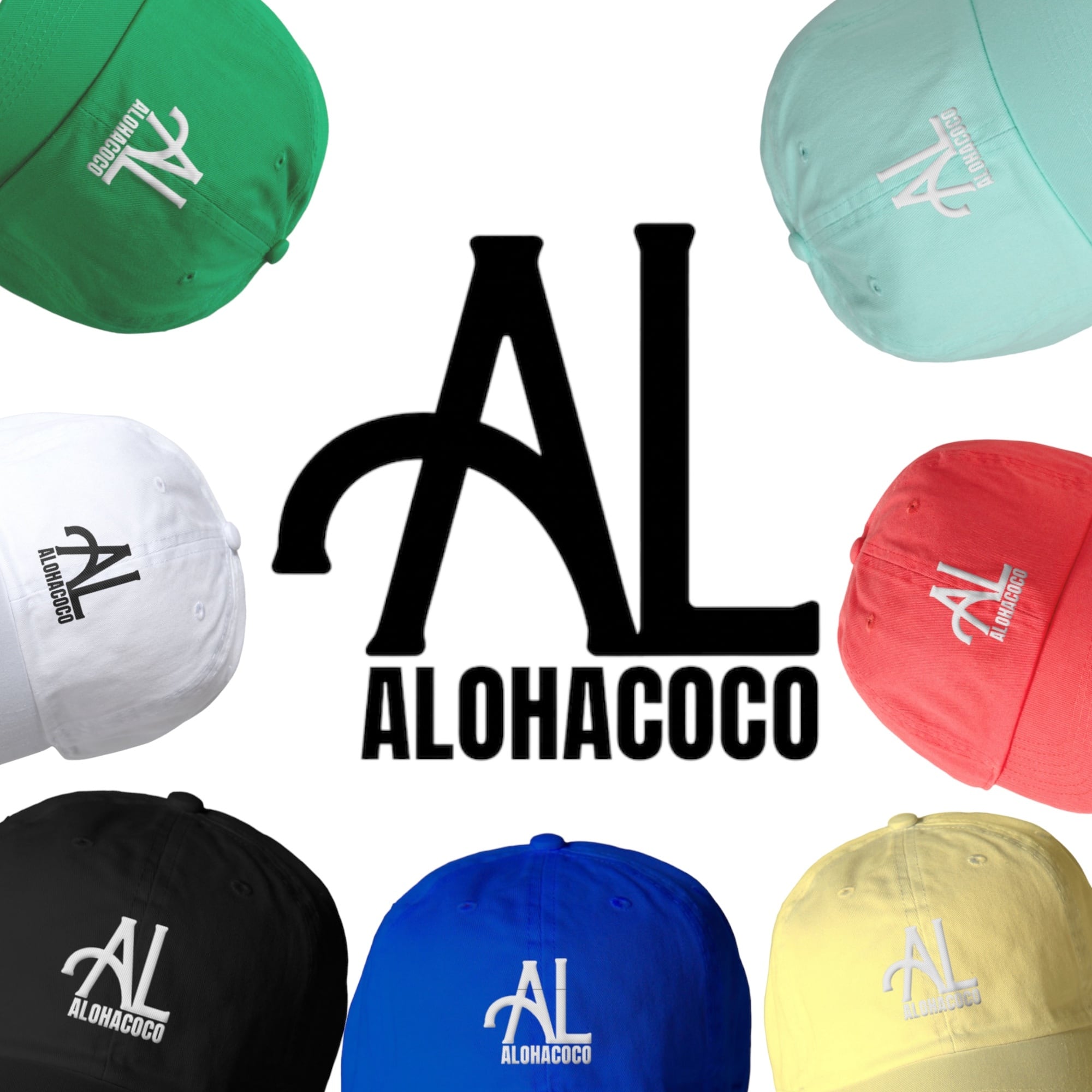 【楽天市場】コットン定番CAP AL(7COLOR)：ALOHACOCO