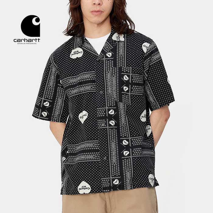 【楽天市場】【マラソン最大P28倍】カーハート シャツ carhartt I033075 S/S HEART BANDANA (240430 ...