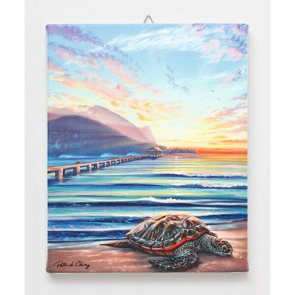 【楽天市場】ハワイ アートボード アート 絵画 壁掛け 飾り キャンバス 風景 景色 ハワイアン インテリア アーティスト パトリック・チン（Patrick Ching）（HONU ...