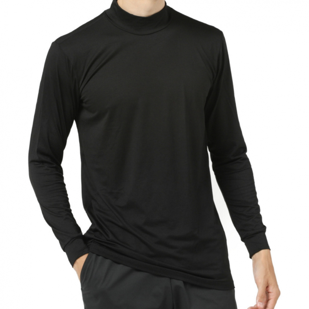 【楽天市場】イグニオ iHEAT アイヒート 吸湿発熱 メンズ 長袖インナーシャツ 軽量 M ハイネック長袖インナー IG-9C17042TL ： ブラック IGNIO：アルペン楽天市場店