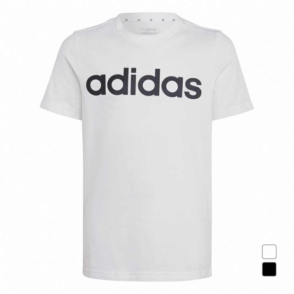 【楽天市場】アディダス ジュニア キッズ 子供 半袖 Tシャツ エッセンシャルズ リニアロゴ コットン 半袖 Tシャツ ECN60 ...