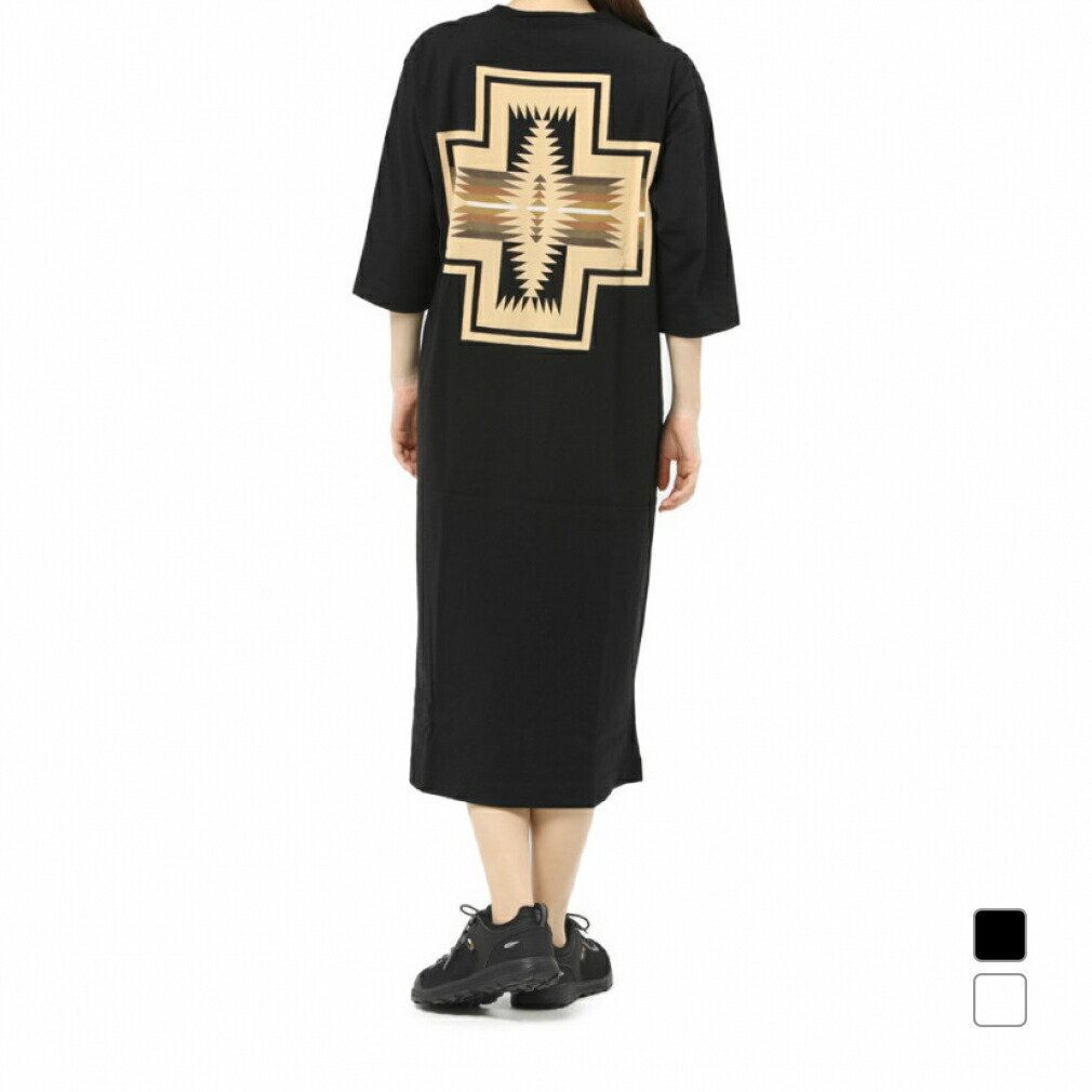 【楽天市場】最大10％OFFクーポン 【2/4～2/10】 ペンドルトン レディース アウトドア 半袖Tシャツ ワンピース PENDLETON Back Print Onepiece 3275 ...