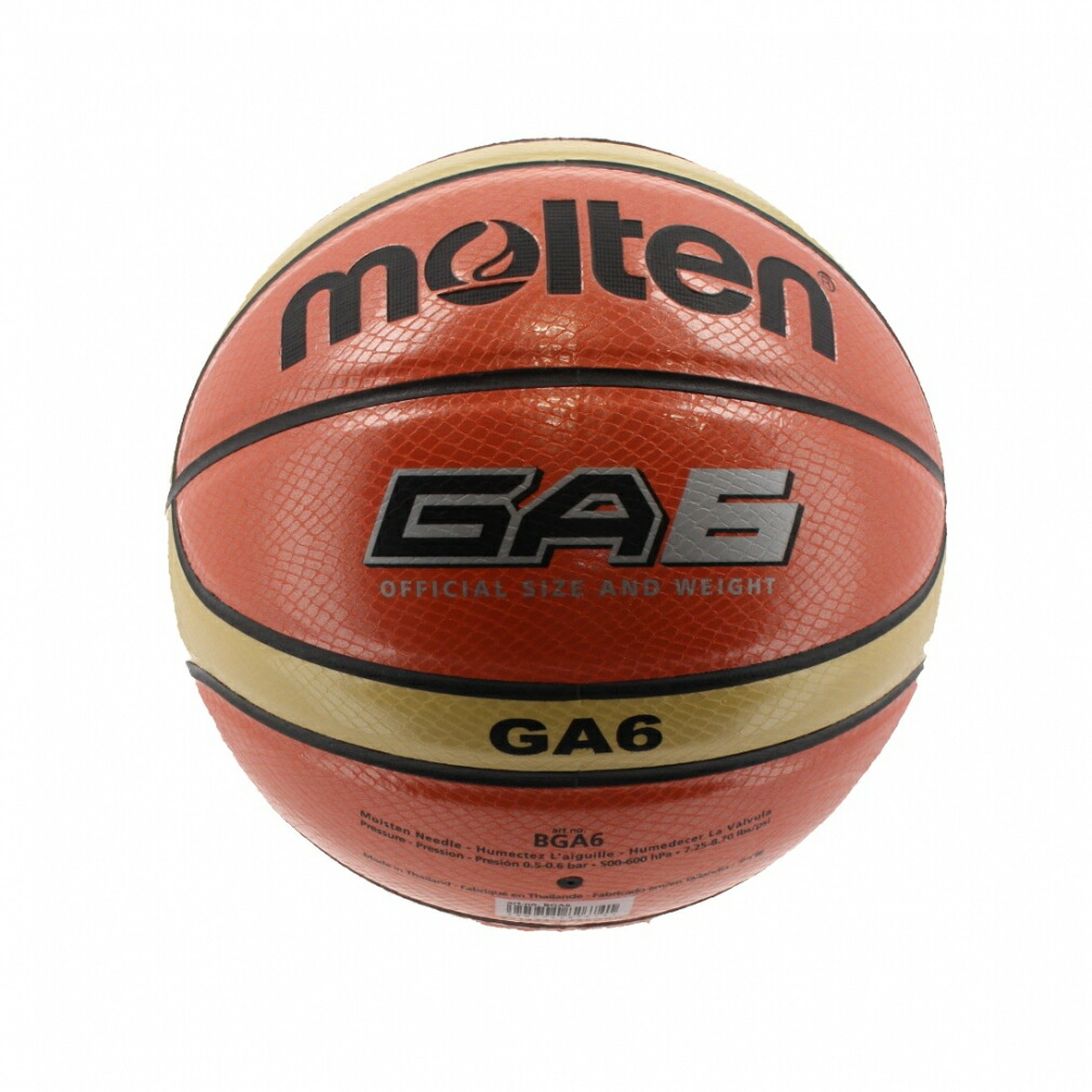 【楽天市場】最大10％OFFクーポン 【10/4～10/10】 モルテン GA6 BGA6 バスケットボール 練習球 6号球 インドア アウトドア 屋内 屋外 molten：アルペン楽天市場店