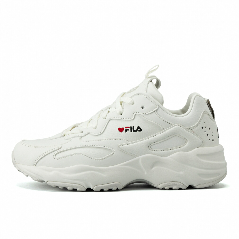 【楽天市場】最大10％OFFクーポン 【7/18～7/26】 フィラ レイトレーサー ハート UFW23041 125 レディース スニーカー ： ホワイト FILA：アルペン楽天市場店