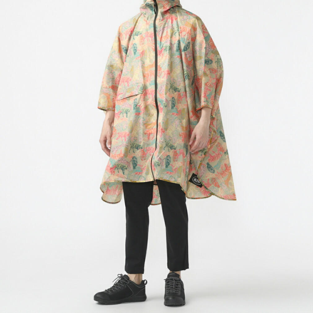 【楽天市場】キウ アウトドア レインウェア KiU RAIN PONCHO Daily K319-360 : サーモンピンク KiU：アルペン楽天市場店