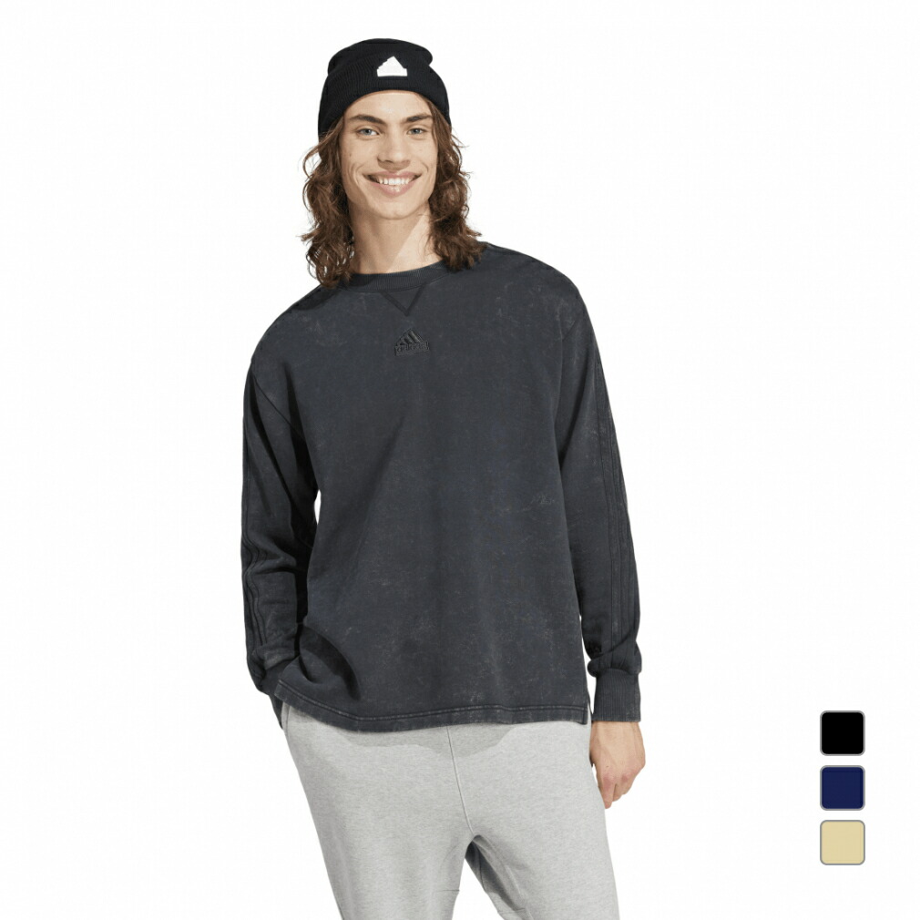 【楽天市場】最大10％OFFクーポン 【6/18～6/27】 アディダス メンズ スウェット トレーナー M ALLSZN WASH ...