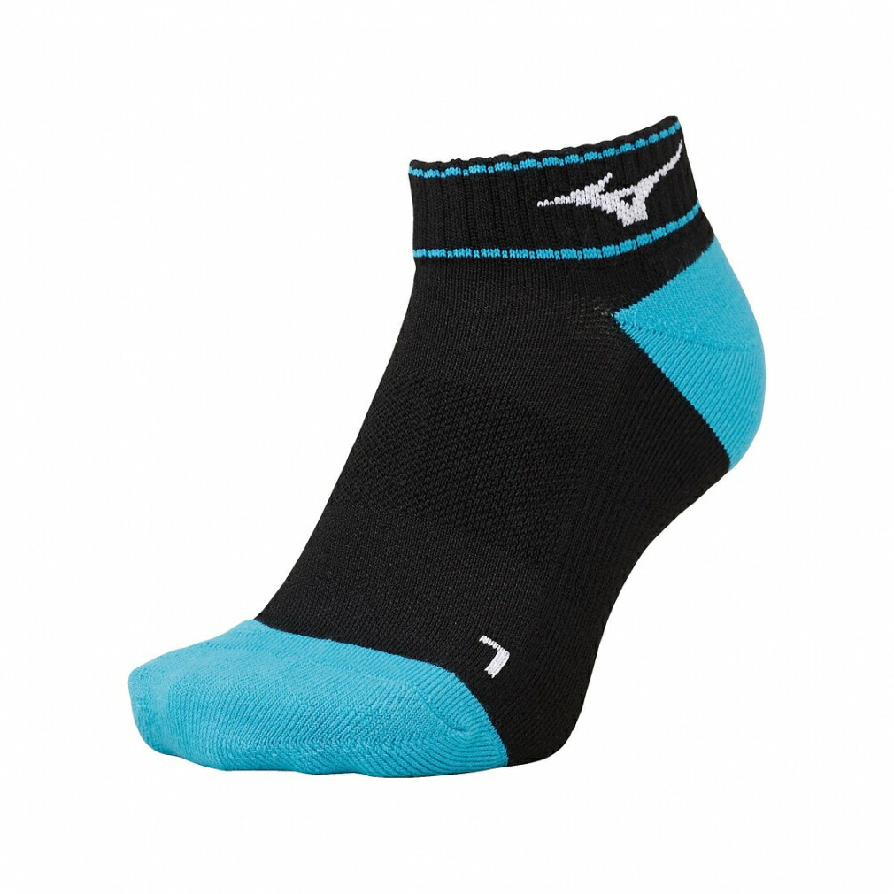 【楽天市場】最大10％OFFクーポン 【7/4～7/11】 ミズノ レディス テニス ソックス アンクルソックス 62JX200492 : ブラック×サックスブルー MIZUNO：アルペン楽天市場店