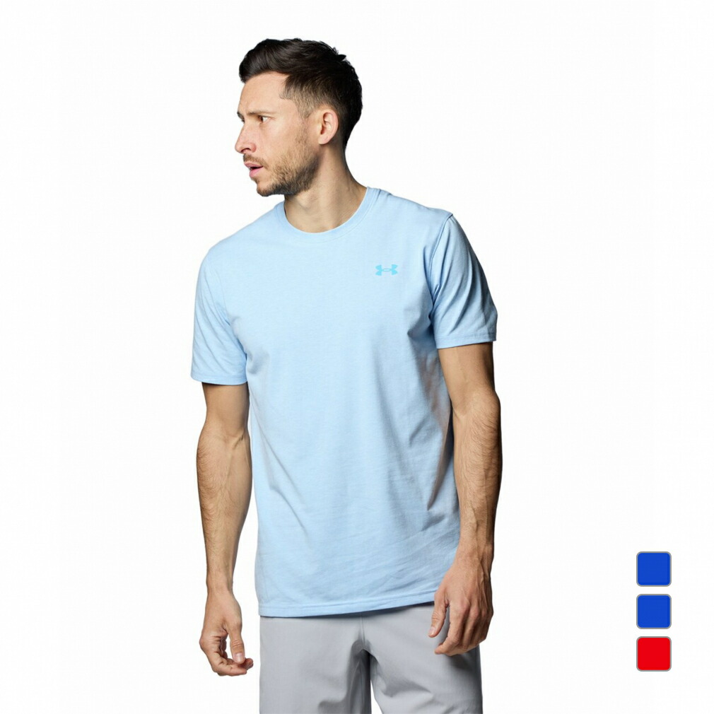 【楽天市場】アンダーアーマー メンズ 半袖 Tシャツ UAパフォーマンスコットン ショートスリーブTシャツ 1384805 スポーツウェア ...