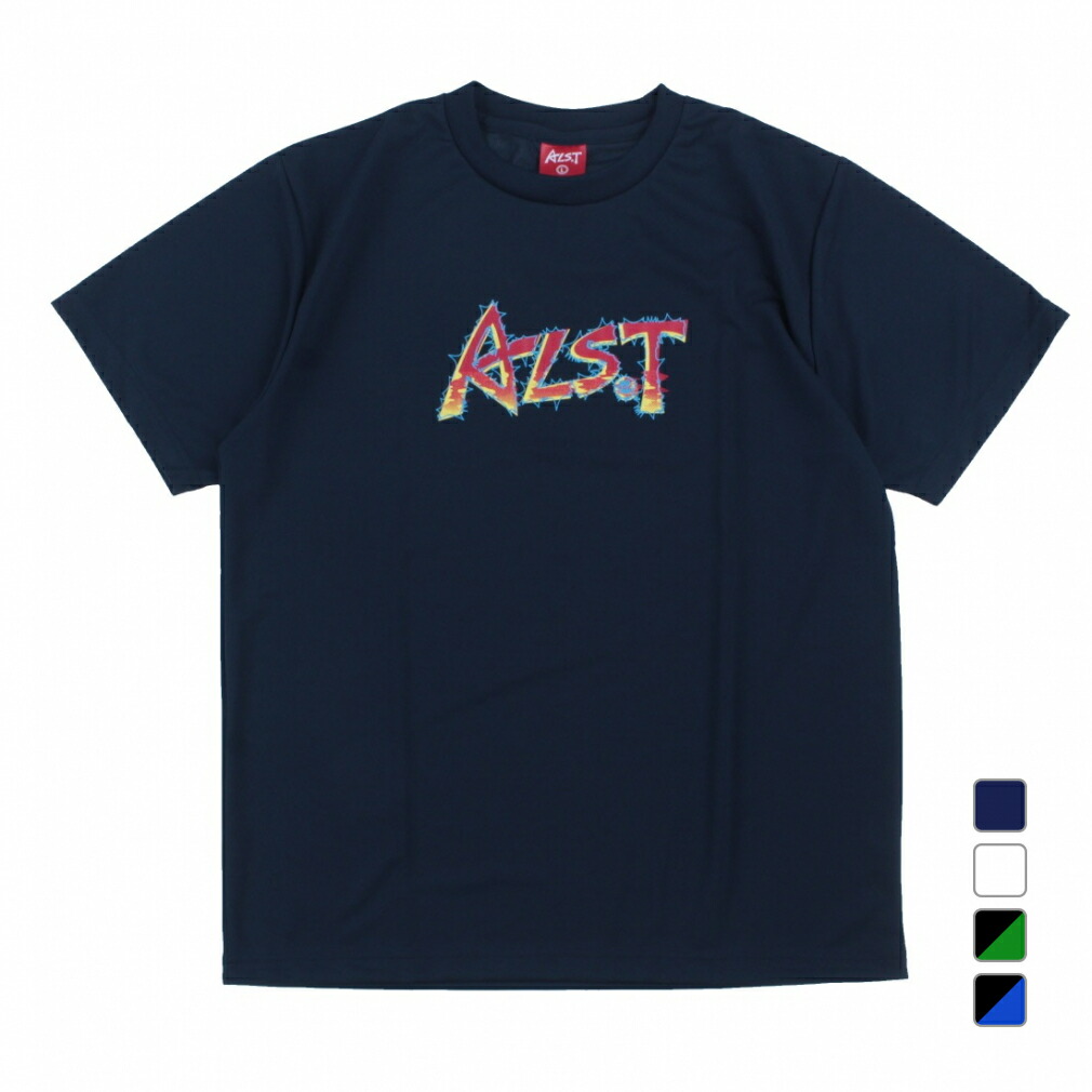 【楽天市場】アルスト メンズ レディス バレーボール 半袖Tシャツ DRY Tシャツ BLITZ LOGO VB24TS14 ALST ...
