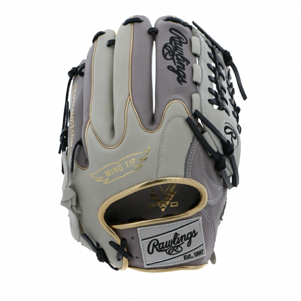 【楽天市場】最大10％OFFクーポン 【2/18～2/25】 ローリングス 軟式用 HYPER TECH COLOR SYNC オールラウンド用 GR4FHTCN55W 野球 グローブ ...