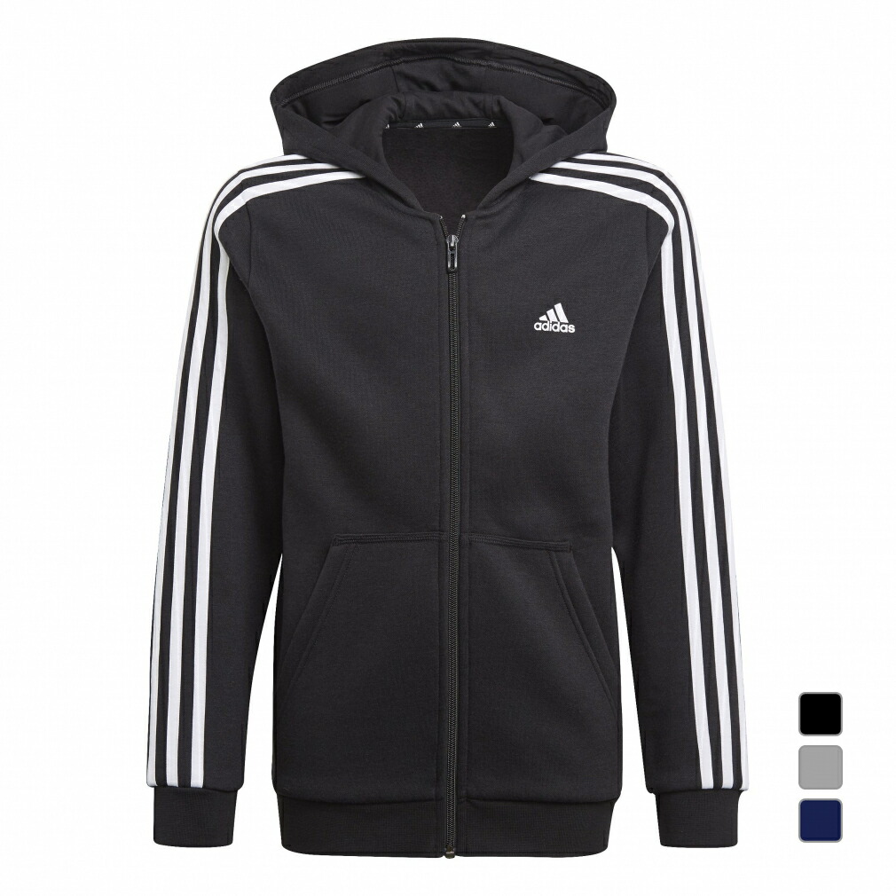 【楽天市場】12/5限定★抽選で最大100％Pバック アディダス ジュニア キッズ 子供 スウェット パーカー エッセンシャルズ 3 ...