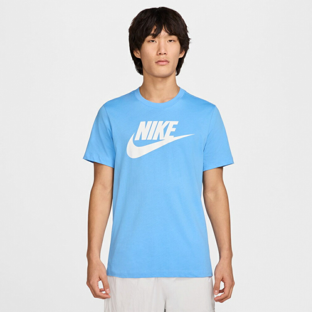 【楽天市場】最大10％OFFクーポン 【10/4～10/10】 ナイキ メンズ 半袖 Tシャツ フューチュラ アイコン S/S Tシャツ AR5005 412 スポーツウェア ： サックス ...