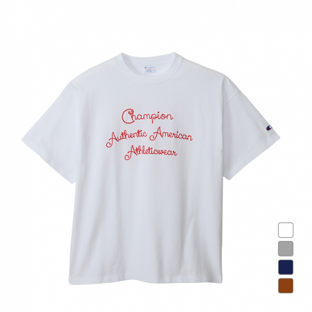 【楽天市場】チャンピオン メンズ 半袖 Tシャツ SHORT SLEEVE T-SHIRT C3-B327 スポーツウェア Champion：アルペン楽天市場店