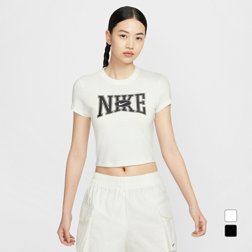 【楽天市場】ナイキ レディース 半袖 Tシャツ ウィメンズ NSW スリム クロップ ストリート S/S Tシャツ HQ1710 スポーツウェア NIKE：アルペン楽天市場店