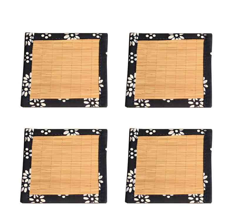 【楽天市場】Natiform 4枚セット 竹製 コースター おしゃれ 軽量 茶托 断熱パッド 滑り止め 敷き：ヘルスケアアルファ楽天市場店
