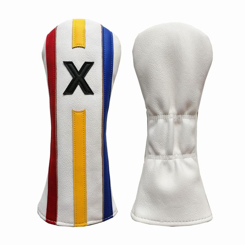 【楽天市場】Sunbro Golf カラフル おしゃれ コルフヘッドカバー ドライバー/ウッド/ユーティリティ適用 めっちゃ目立つ 高級PU革 防水仕様 4個セット(DR*FW*FW*UT ...