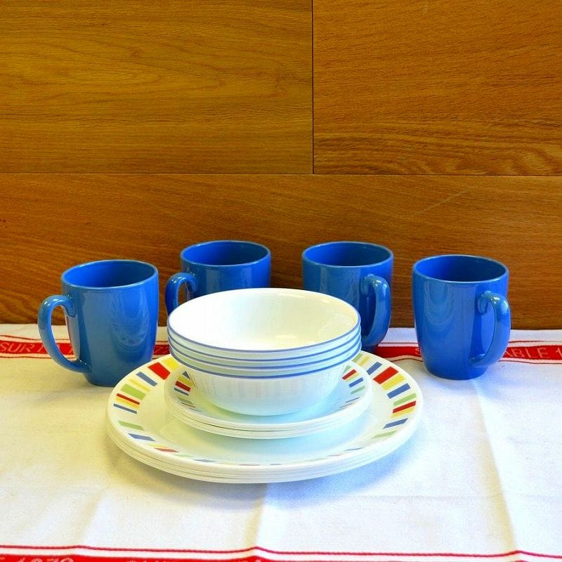 【楽天市場】コレール リビングウェアー メンフィス ディナーウェアー 食器16点セット Corelle Livingware Memphis ...
