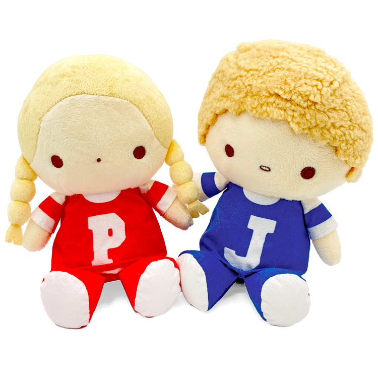 【楽天市場】パティ&ジミー ペアぬいぐるみ ヴィンテージレトロ ぬいぐるみ コレクション 置物 577551：キャラクターハウス キャロル