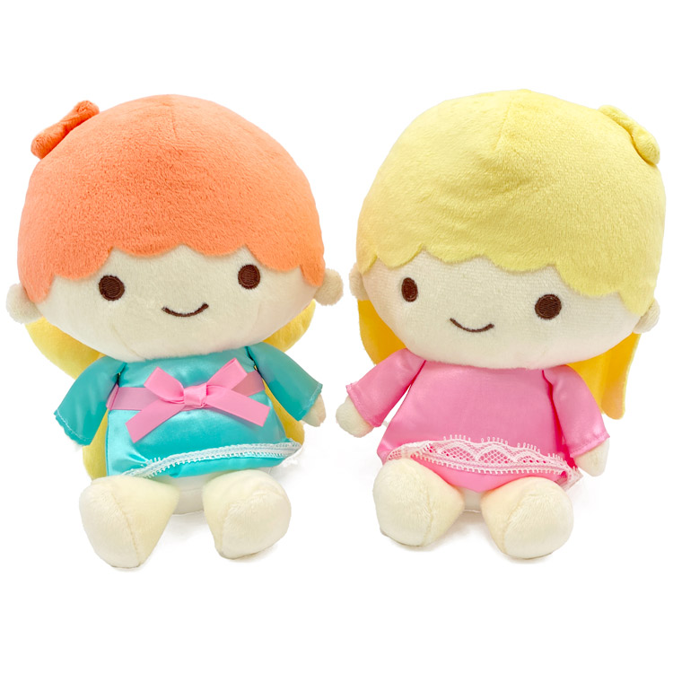 【楽天市場】リトルツインスターズ ペアぬいぐるみ ヴィンテージレトロ ぬいぐるみ コレクション 置物 577568：キャラクターハウス キャロル