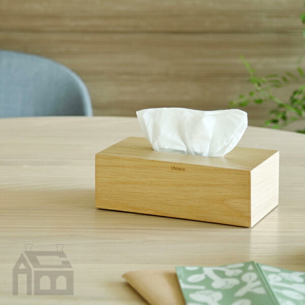 【楽天市場】ideaco SP tissue case wood エスピー ティッシュケース ウッド 木目 ソフトパック専用：ALPHA Market