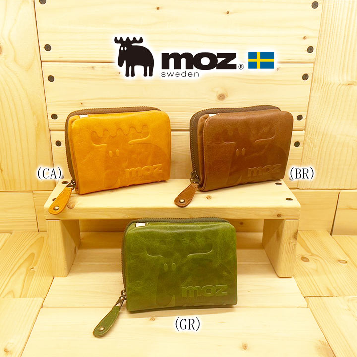 【楽天市場】MOZ モズElk エルクシリーズ二つ折りラウンドファスナー財布86183：ALTHORP PLUS