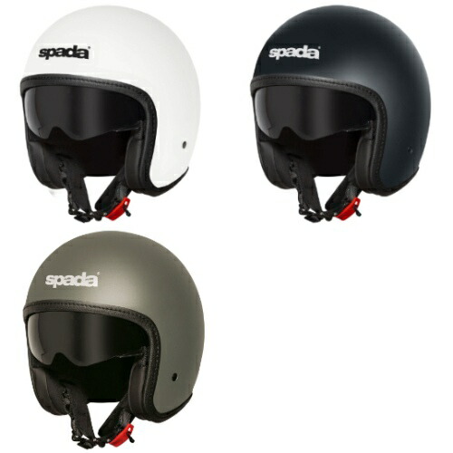 【楽天市場】\全品5000円クーポン★2/1(土) エントリー／Spada Ace Open Face Helmet ジェットヘルメット ...