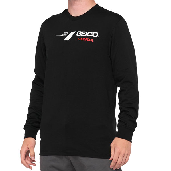 【楽天市場】\全品2000円ｸｰﾎﾝ+P5倍★5/15(木)限定／100% 100パーセント Raceday Geico Honda Long ...