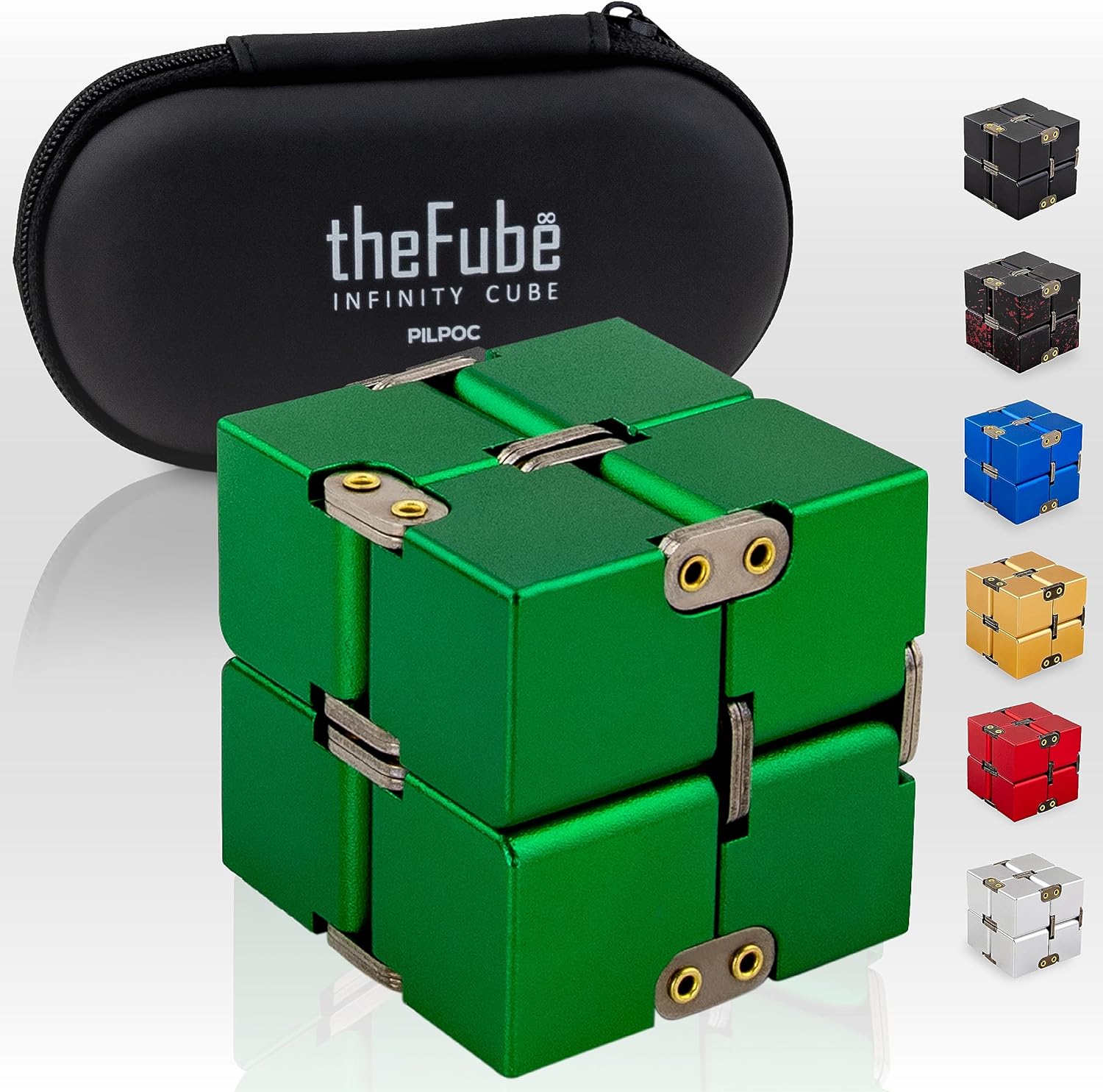 【楽天市場】PILPOC AB-122 theFube Infinity Cube フィジェットデスクおもちゃ ルービックキューブ ...