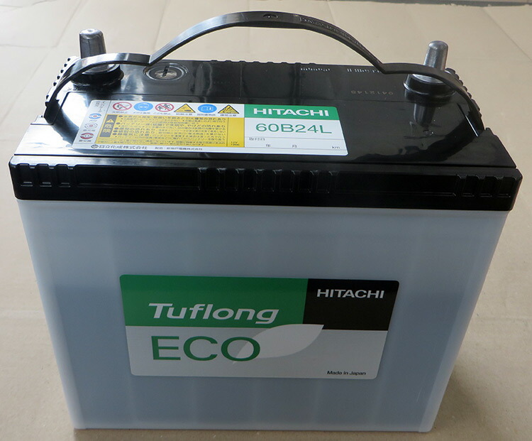 【楽天市場】60B24L 日本製 国産 日立 日立化成 新神戸電機 Tuflong タフロングエコ 自動車 用 バッテリー 3年保証 車 充電制御 発電制御 エコカー / 46B24L ...