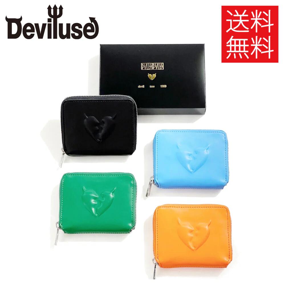 【楽天市場】【送料無料】Deviluse Heartaches Mini ウォレット ミニ 財布 Wallet デビルユース：Atomicdope アトミックドープ