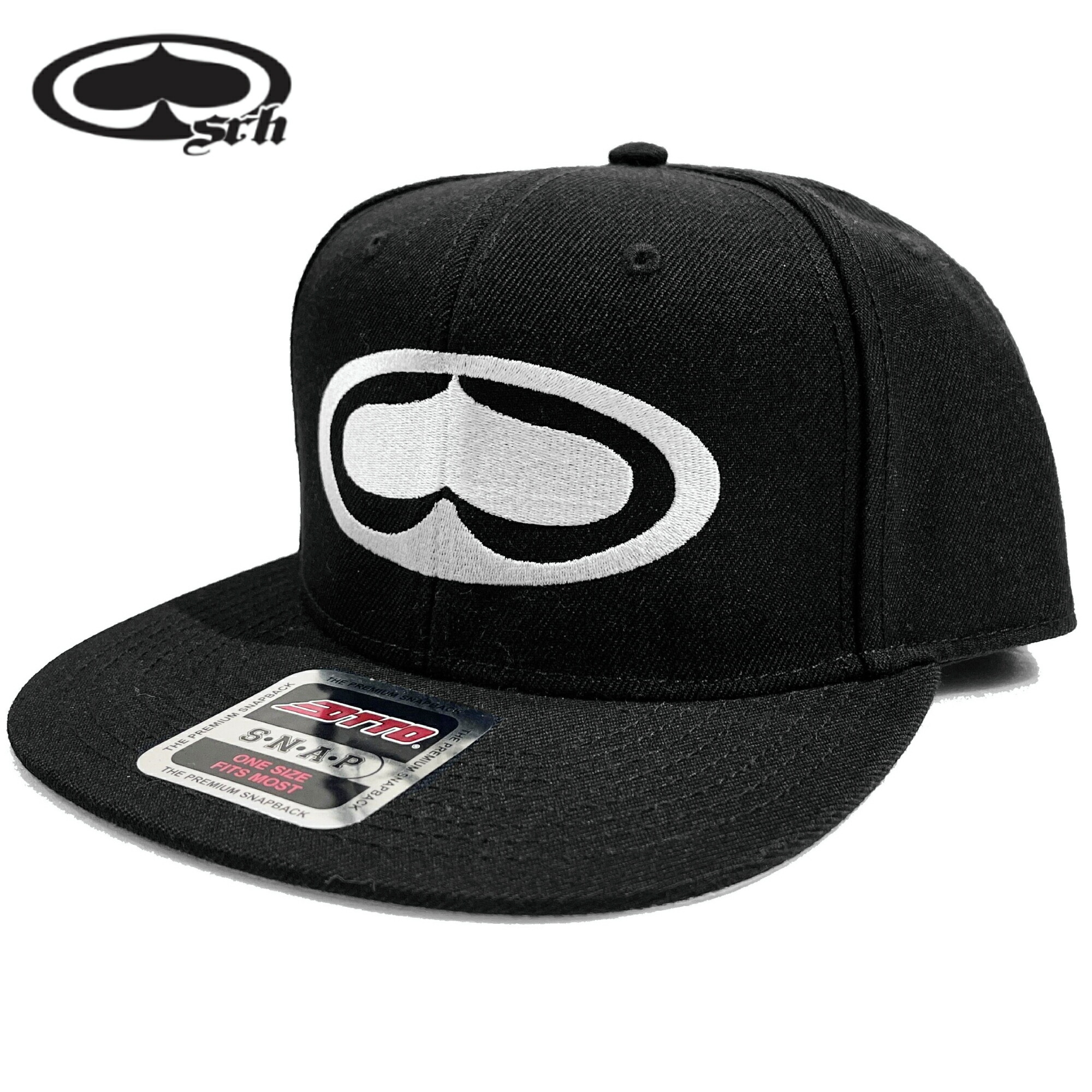 【楽天市場】SRH OG SPADE LOGO スナップバックキャップ ブラック スペード 帽子 SNAP BACK CAP Black ...