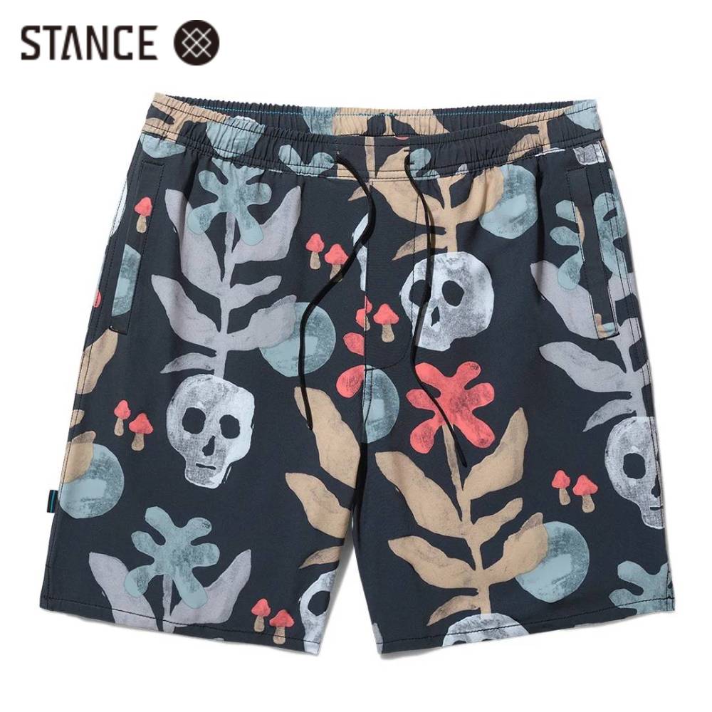 【楽天市場】STANCE COMPLEX HYBRID ショートパンツ ブラック/グレー SHORT PANTS Black/Grey ...