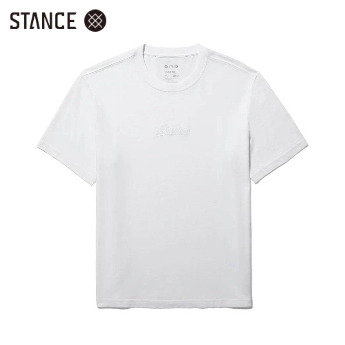 【楽天市場】STANCE STUDIO ORGANIC Tシャツ ホワイト 半袖 白 COTTON TEE White スタンス ...