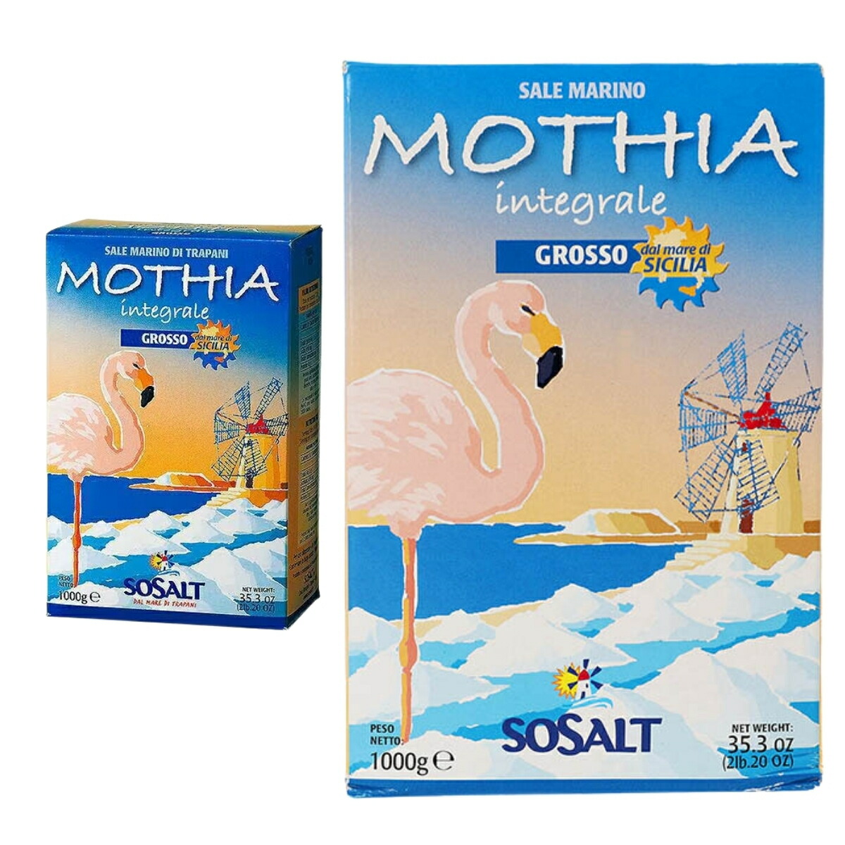 【楽天市場】【送料無料】モティア サーレ インテグラーレ グロッソ ソサルト 1kg sosalt mothia grosso：wine ...