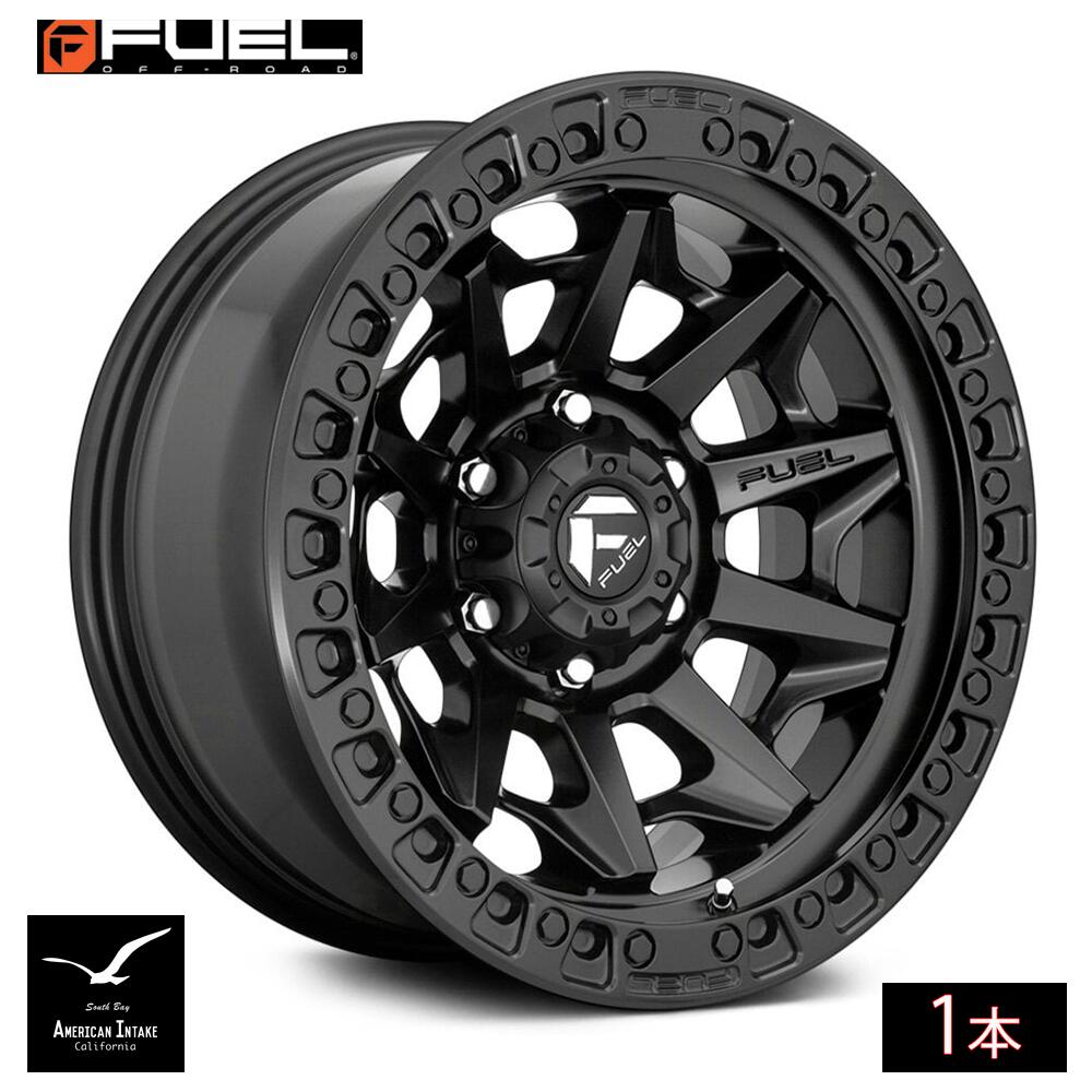 【楽天市場】Fuel Off Road フューエルオフロード ホイール D694 COVERT | MATTE BLACK ( 1本 ...