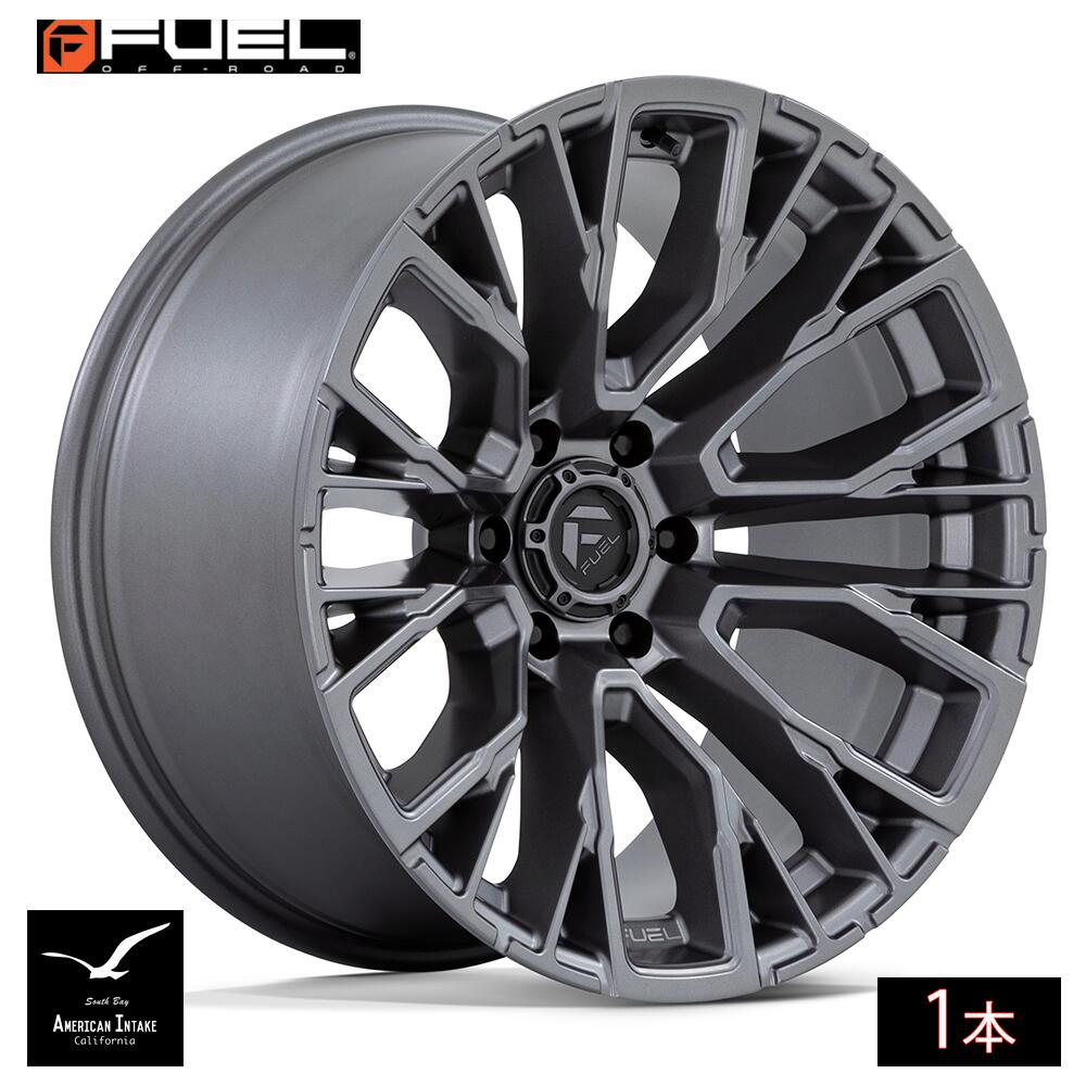 【楽天市場】Fuel Off Road フューエルオフロード ホイール D848 REBAR | MATTE GUNMETAL ( 1本 ...