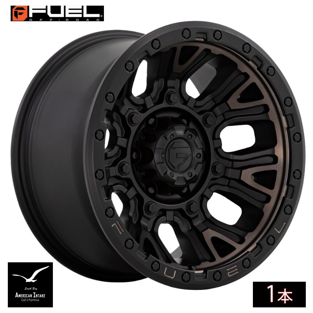 【楽天市場】Fuel Off Road フューエルオフロード ホイール D824 TRACTION | MATTE BLACK W ...