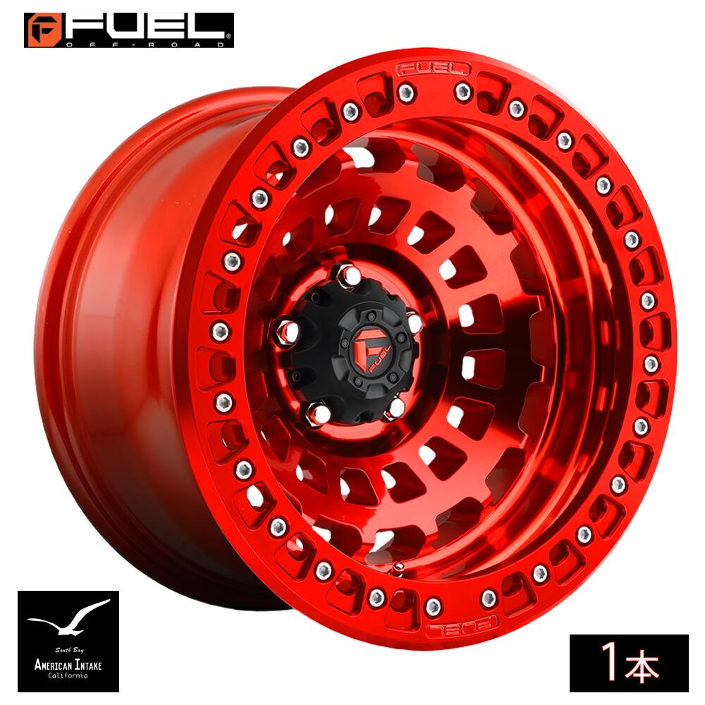 【楽天市場】Fuel Off Road フューエルオフロード ホイール D100 ZEPHYR BEADLOCK | CANDY RED ...