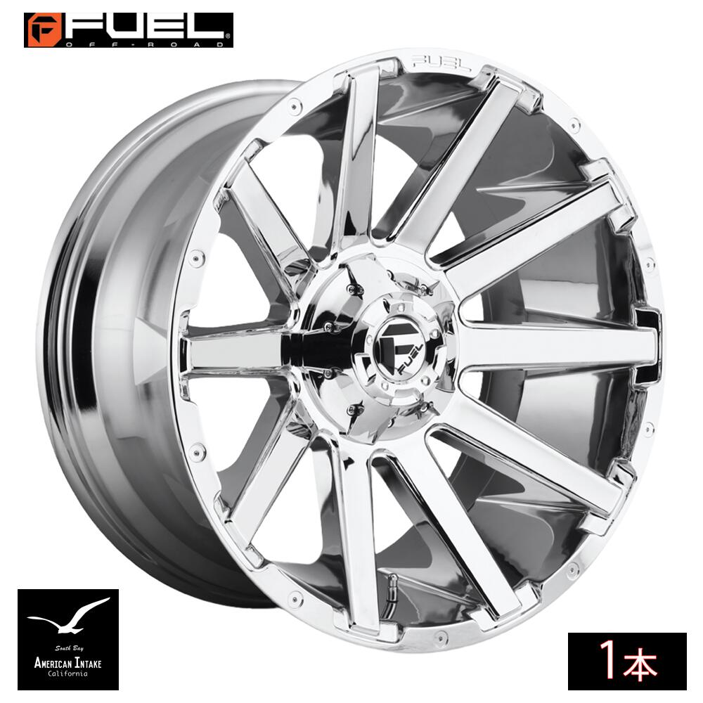 【楽天市場】Fuel Off Road フューエルオフロード ホイール D614 CONTRA | CHROME PLATED ( 1本 ...