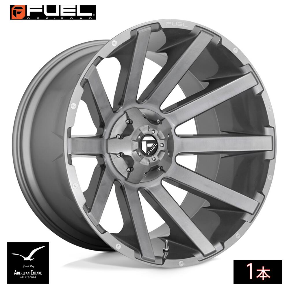 【楽天市場】Fuel Off Road フューエルオフロード ホイール D714 CONTRA PLATINUM | BRUSHED GUN ...